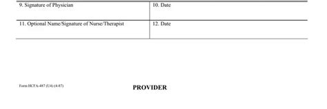 Hcfa 487 Form ≡ Fill Out Printable Pdf Forms Online