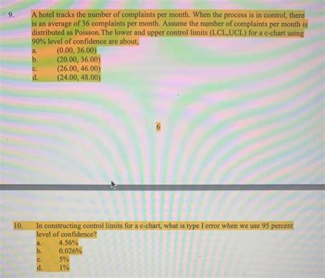 Solved In Constructing Control Limits For A P Chart Ten