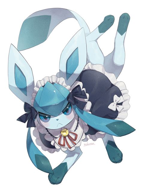 Glaceon Pokemon And More Drawn By Makoto Ikemu Danbooru