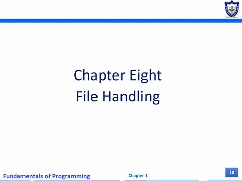 Fundamentals Of Computer Programming In C Key Concepts Ppt