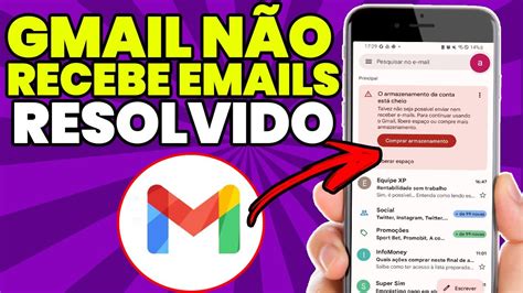 Meu Gmail N O Recebe Emails Como Resolver Youtube