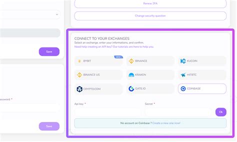 How To Add Your Coinbase Api Key To Your Kryll Account