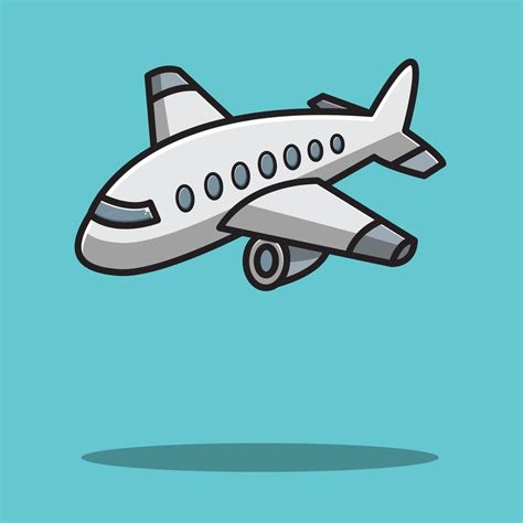 Cute Airplane Vector Illustration 5069964 Vector Art At Vecteezy