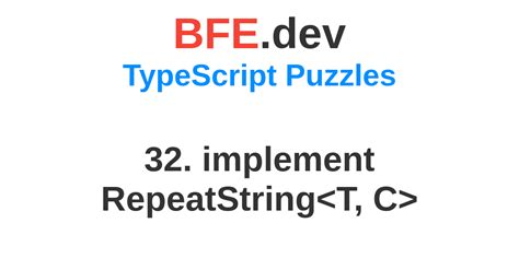 32 Implement Repeatstring Bfedev Prepare For Front End Job