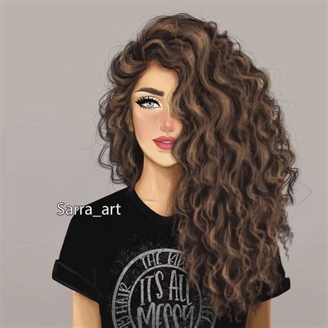 Cartoon Girl Drawing Cartoon Girl Images Girls Cartoon Art Curly