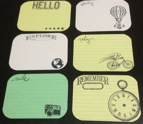 9 Best Images About Index Card Crafts On Pinterest Card Crafts Smash Book And Make Your Own