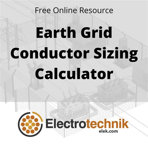 Earthing Grid Resistance Ieee Std 80 Calculator Elek Software