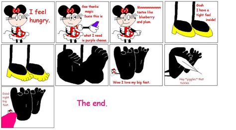Minnies Big Ticklish Feetsies By I Love Las Mmalm On Deviantart