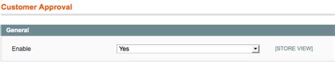 Magento Customer Approval Extension User Guide
