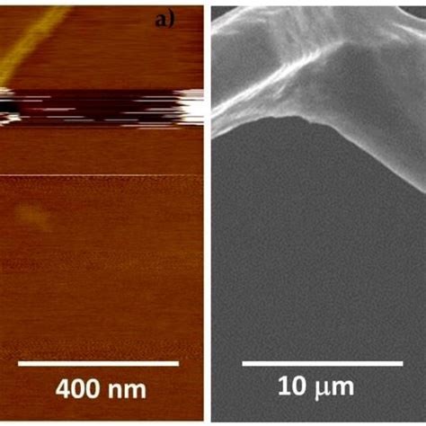 A An Atomic Force Microscopy Afm Image Of Carbon Nanotubes On Download Scientific Diagram