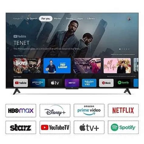 Tcl Cm Inches Bezel Less Series K Ultra Hd Smart Led Google Tv P At