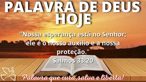 Palavra De Deus Para Mim Hoje Palavra Do Dia Deus Te Protege Do Mal