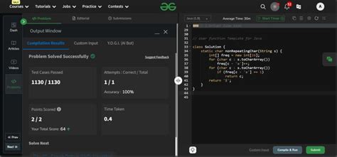 Geeksforgeeks Geekstreak2024 Codingjourney Techgrowth Problemsolving Gfg160 Womenintech