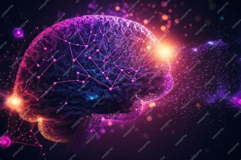 Premium Photo Neural Network 3d Illustration Big Data Technology Science