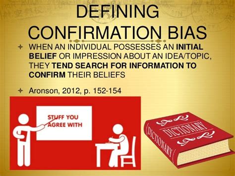 Social Psychology Presentation Confirmation Bias