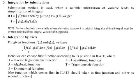 Integrals Board All Formulas For Cbse Class 12 Maths Types Of Integrals