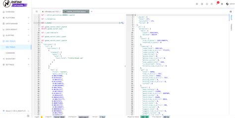 Dev Tools Infini Console