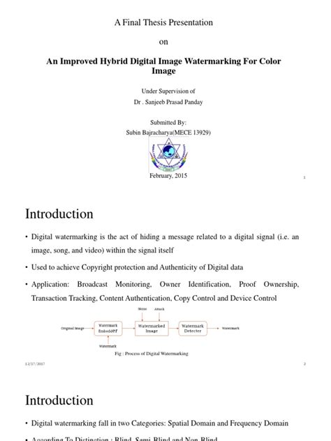 Digital Watermarking Using Dwt Svd Pdf Digital Technology Imaging
