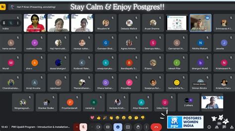 Postgreswomenindia Upskill Postgresql Womenintech Postgres Women India