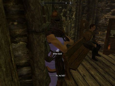 Uunp Remodeled Armor Female Guard Armor Has Pink Textures Skyrim