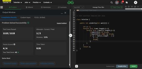 Vaibhav Raj On Linkedin Geekstreak2024 Codingchallenge Geeksforgeeks