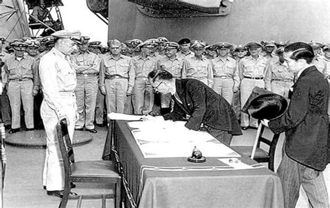 Se Cumplen 75 Años De La Firma Del Armisticio Entre Eeuu Y Japón ~ Ucsf