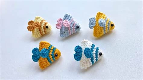 Soft And Adorable Crochet Fish Keychain To Carry Anywhere Fav Crochet