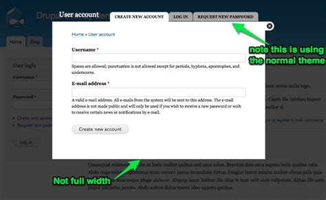Using The Drupal Overlay For Non Admin Paths Computerminds