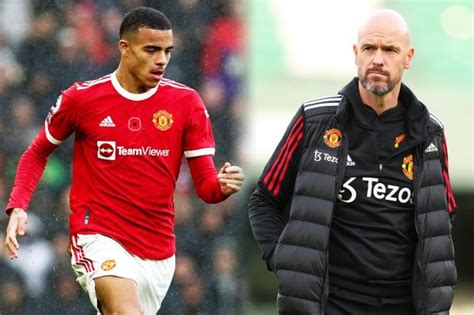 Mason Greenwood Speaks With Man Utd Manager Erik Ten Hag For The First