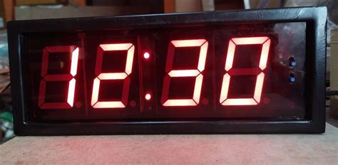 Iron 2 Inch 7 Segment Display Led Clock At ₹ 2750 Piece In Chennai Id
