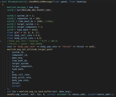 Mavlink Control Blueboat Qgroundcontrol Blue Robotics Community Forums