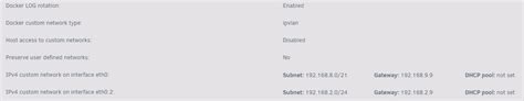 Custom Docker Network On Br1 General Support Unraid