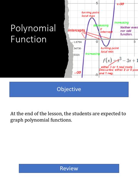 polynomial function pdf polynomial zero of a function