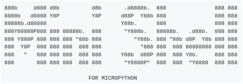 Minishell 004 Shell Unix Pour Micropython Mchobby Le Blog