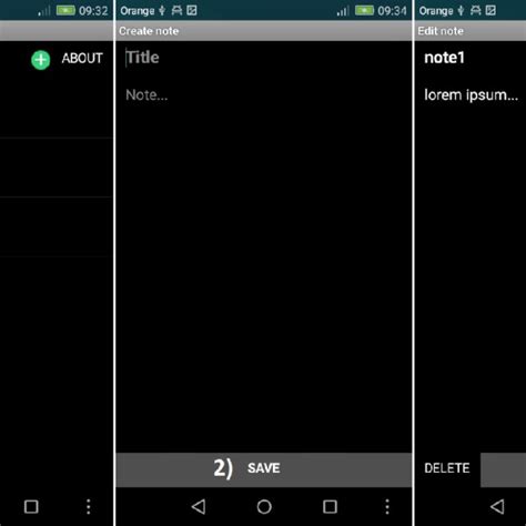 Layout Of The Notepad Application In App Inventor 1 Screen Download Scientific Diagram