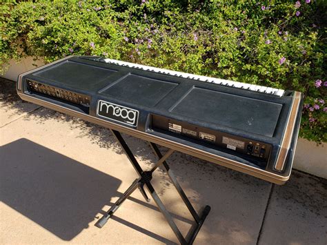 Matrixsynth Serviced Vintage Moog Polymoog 203a Synthesizer Sn 3861