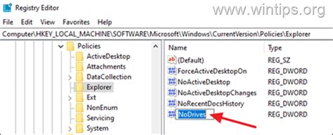 How To Hide A Local Drive In Windows 10