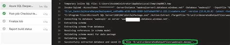 Azure Devops Build Pipeline To Create Bacpac From Azure Sql Db Stack Overflow