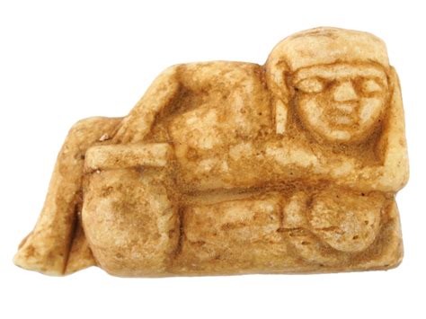 Lot 747 ANCIENT EGYPT CARVED EROTIC AMULET 100 TO 30 BC