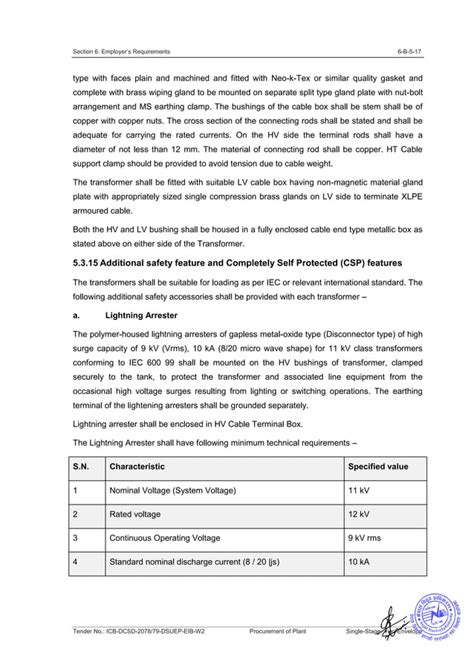 3d Distribution Transformer Specification Pdf