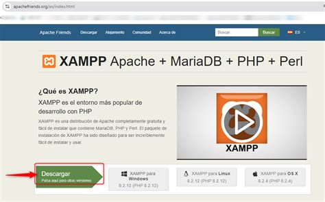 Instalación Del Xampp Y Creación De La Base De Datos