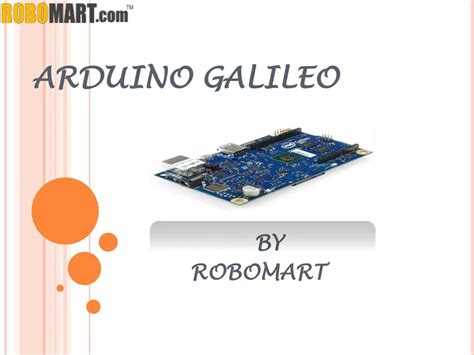 Ppt Buy Arduino Galileo Powerpoint Presentation Free Download Id