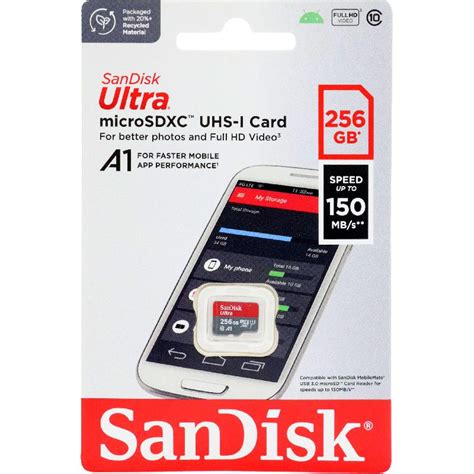 Sandisk Ultra Uhs I Microsdxc 256 Gb Jarir Bookstore Qatar