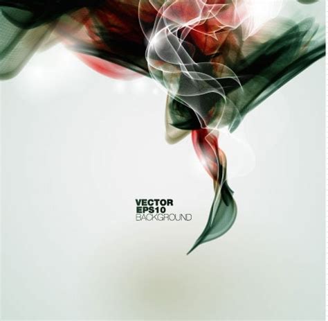 Decorative Abstract Background Template Dynamic 3d Curves Sketch