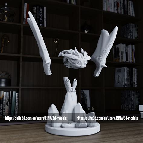 Archivo Stl Smolder Modelo Impreso En 3d De League Of Legends 🧩 ・plan