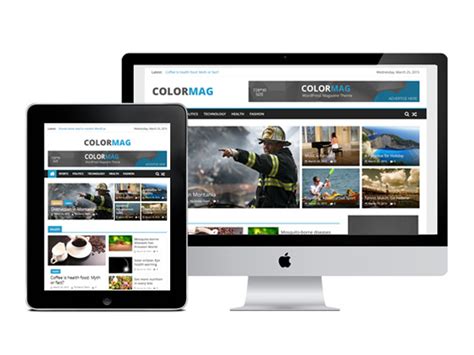 colormag free magazine wordpress theme freebiesjedi