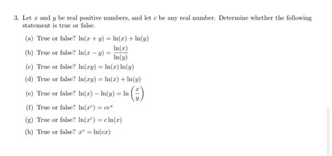 Solved Let X And Y Be Real Positive Numbers And Let C Be Chegg Com