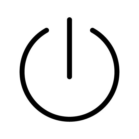 Shut Down Icon Vector Symbol Design Illustration 26631013 Vector Art At