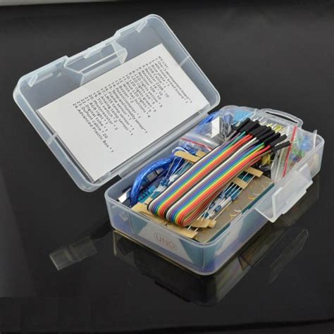 Uno R3 Based Starter Kit For Arduino Flexible Electronics Learning Kit
