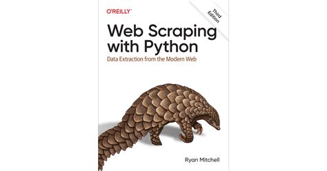 Web Scraping With Python 3rd Edition Book